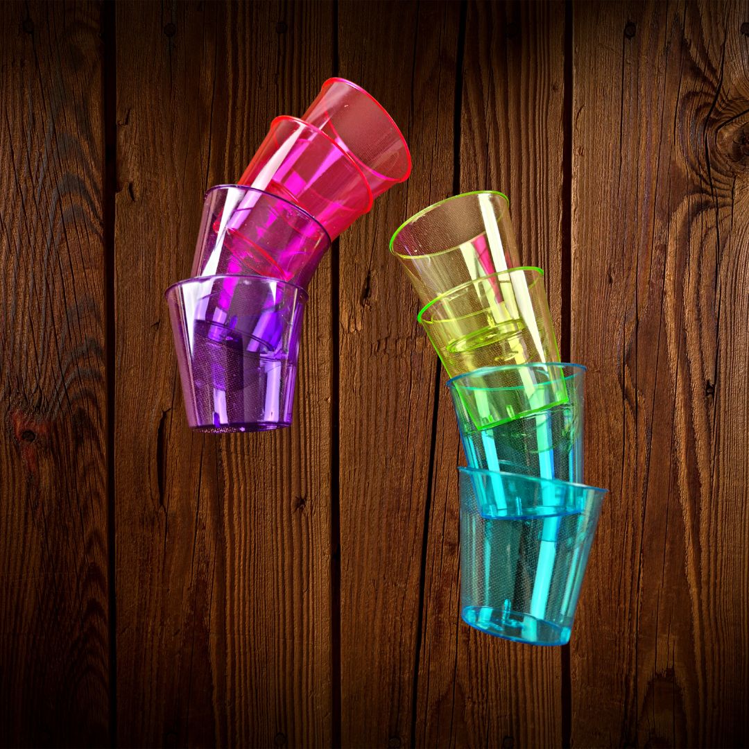 Shots multicolor. 8 Unidades – Vive tu mesa